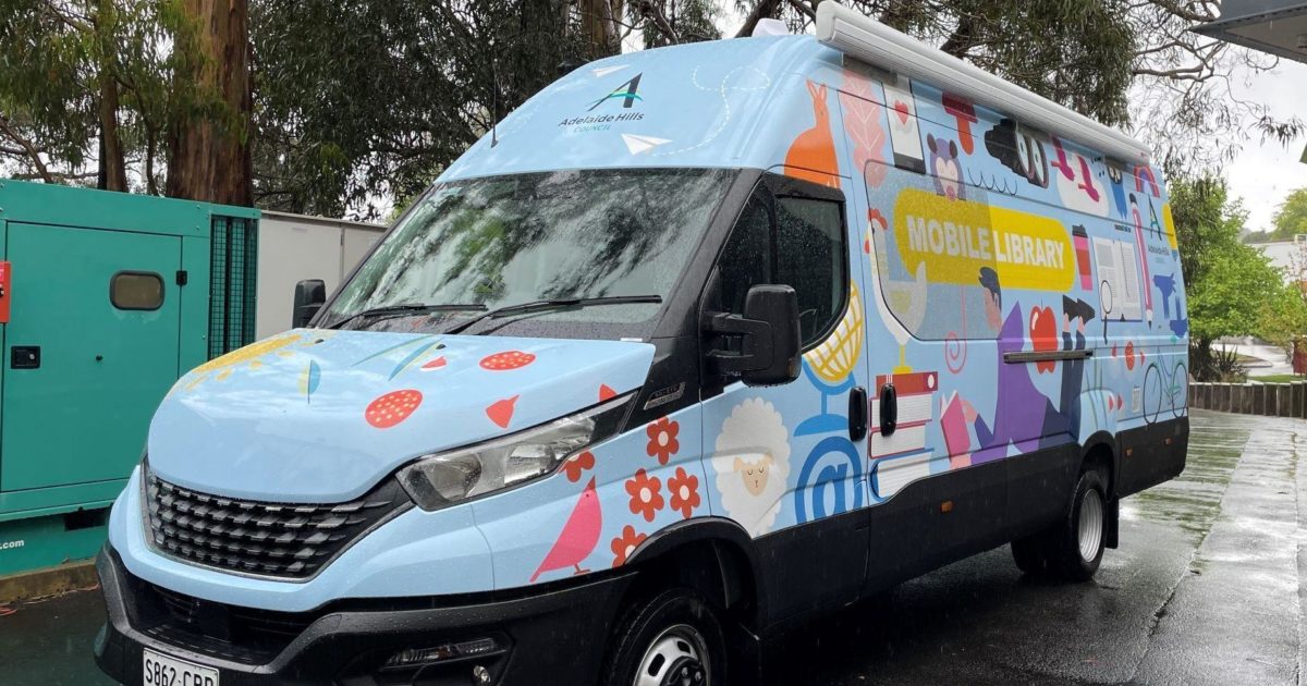 New Mobile Library on the move • Adelaide Hills Council