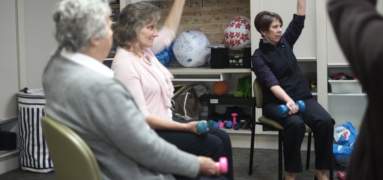 Homepage Discover Events Current: Chair Strength and Mobility Class - Norton Summit