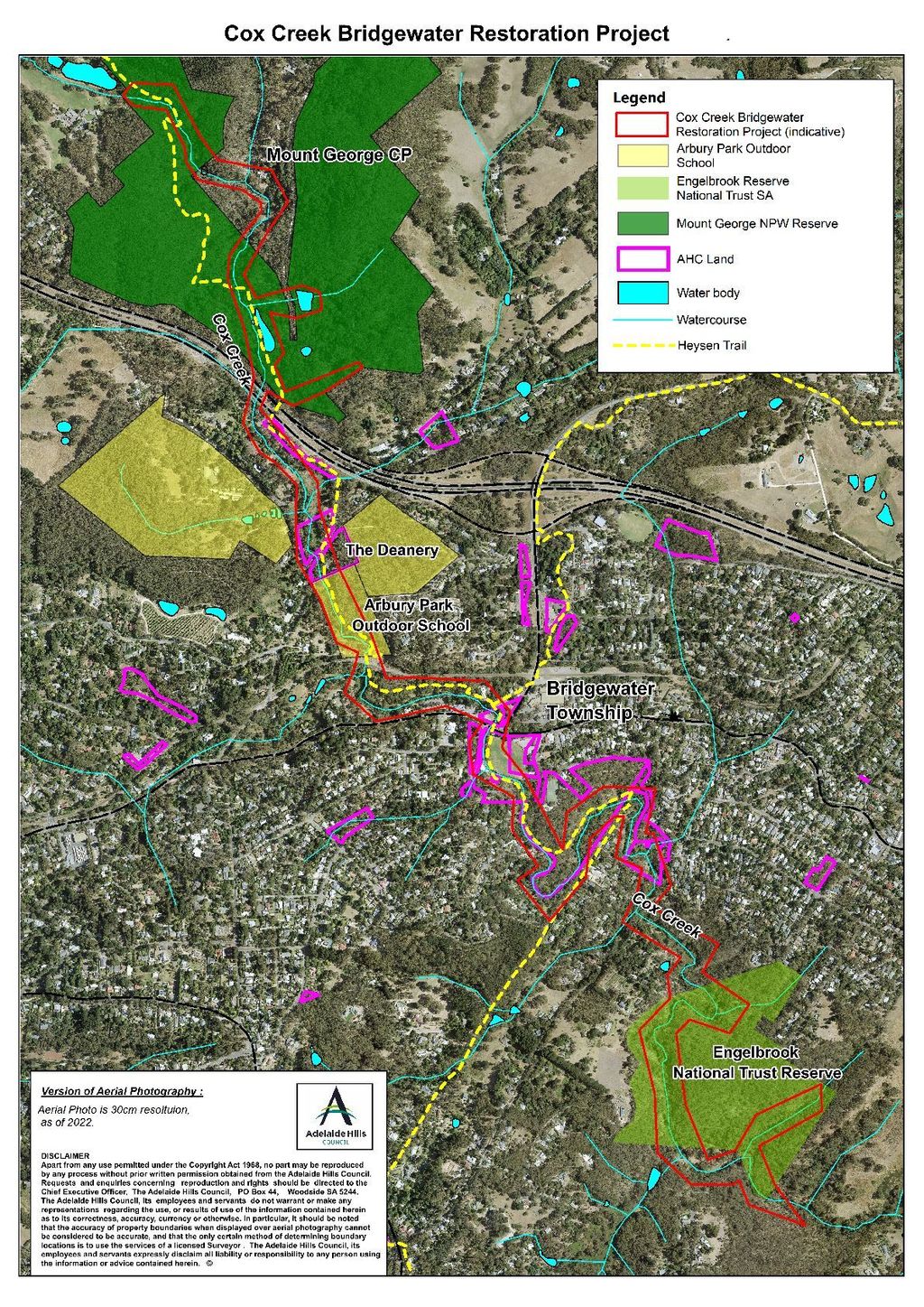 Native animals and plants of Cox Creek