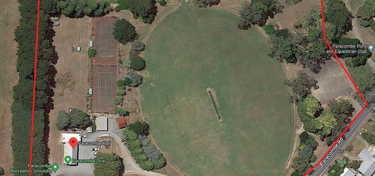 Homepage Discover Sporting Grounds Current: Paracombe Recreation Reserve