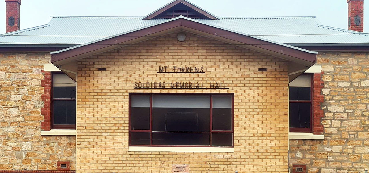 Homepage Current: Mount Torrens Soldiers Memorial Hall