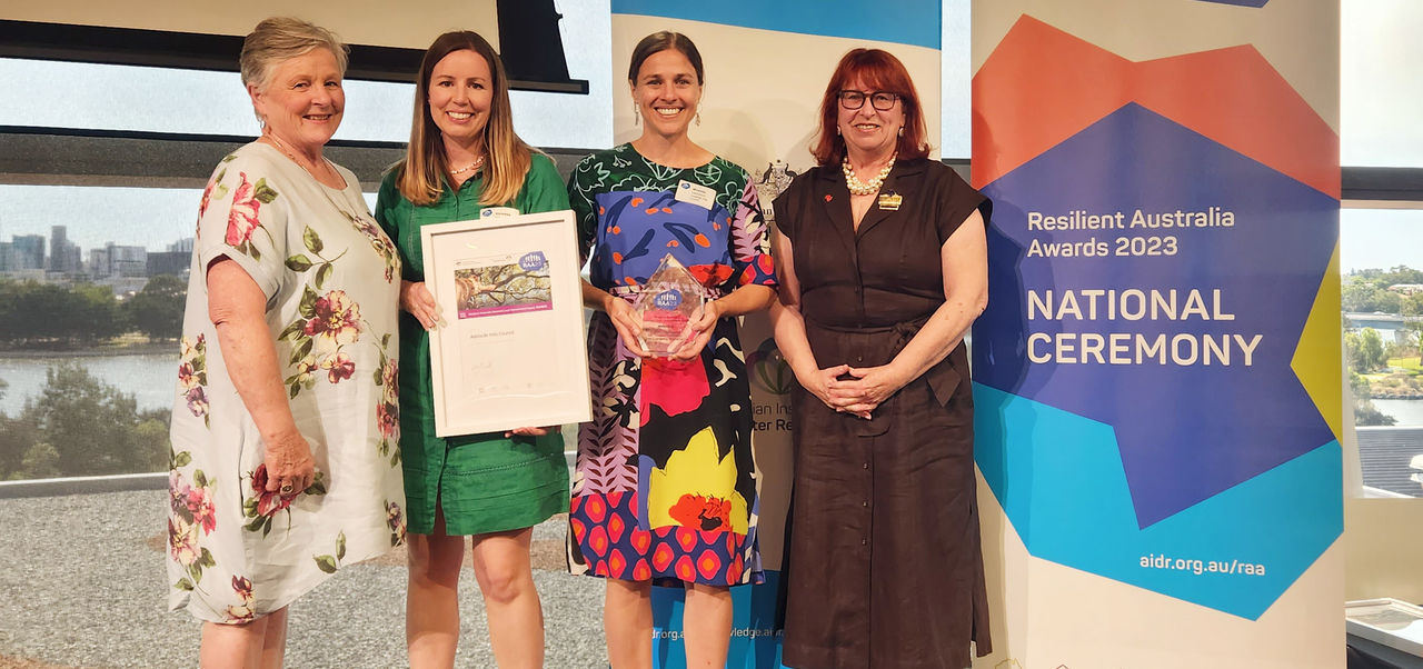 Hills program wins national Resilience Award • Adelaide Hills Council