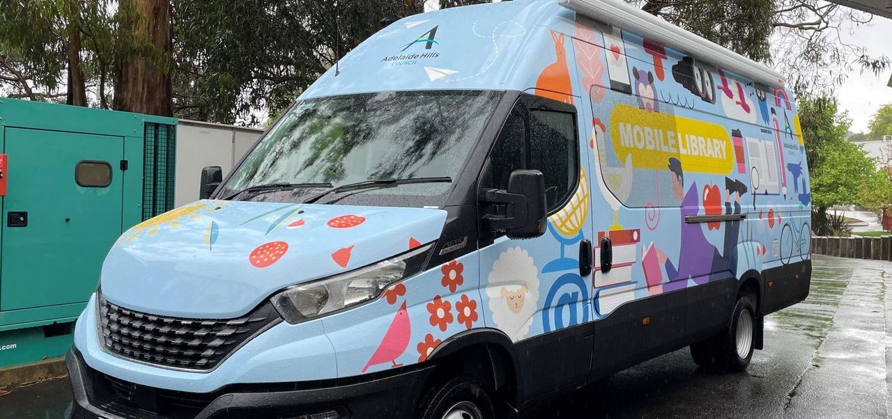 New Mobile Library on the move • Adelaide Hills Council